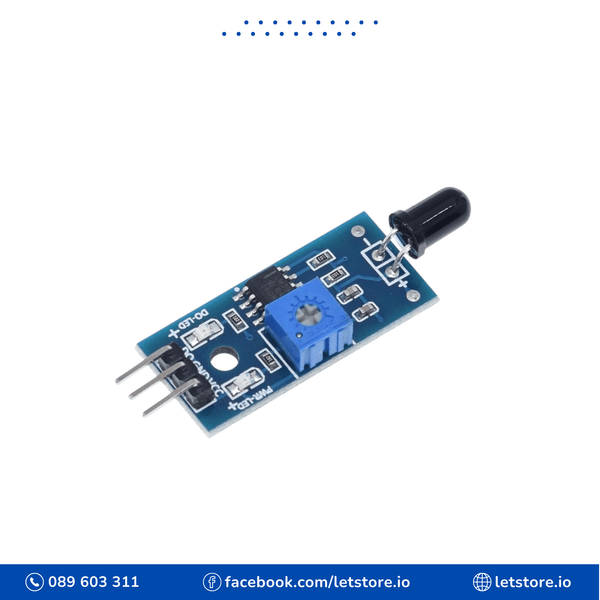 Flame Sensor Module 3 pins – LET STORE