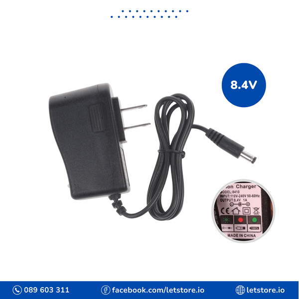 8.4V 1A 18650 Lithium Battery Charger – LET STORE