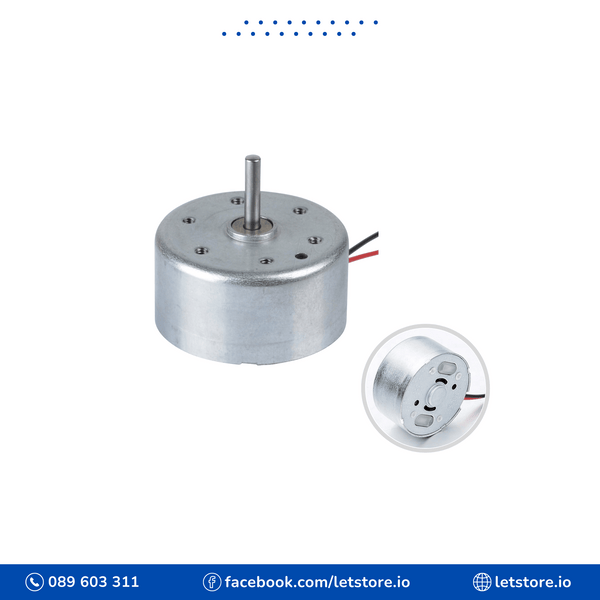 RF-300 DC 3V 5V 6V 8400RPM Mini 24mm Round Electric Motor 2mm Shaft ...
